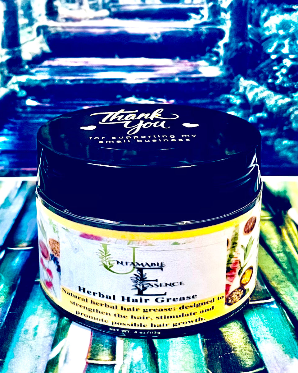 Herbal Hair Grease (4oz) (Various Scents Available) – UnTamable Essence